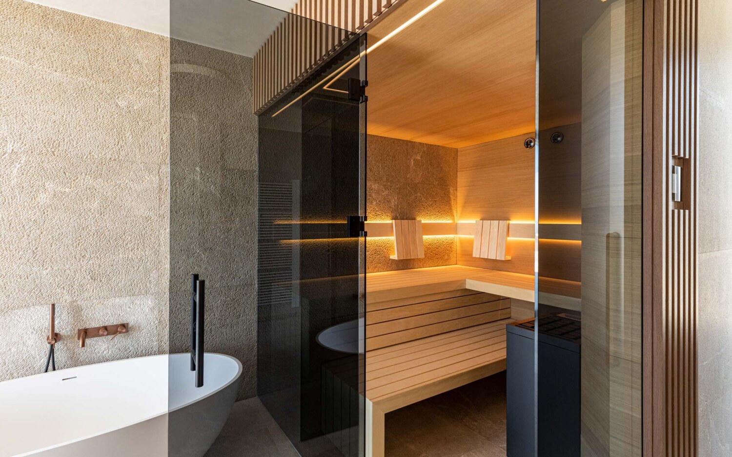 Hotel Sauna auf der Terrasse | Refugium Lunz — DEISL